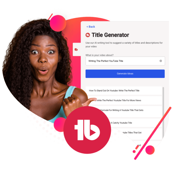Best YouTube Title Generator Tool | TubeBuddy