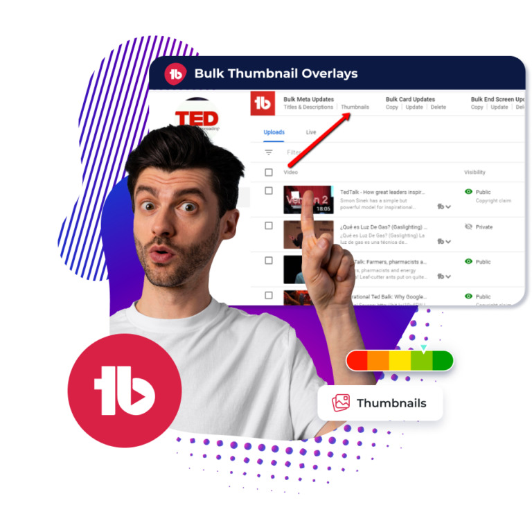 Bulk Thumbnail Overlay: Enhance YouTube Thumbnails