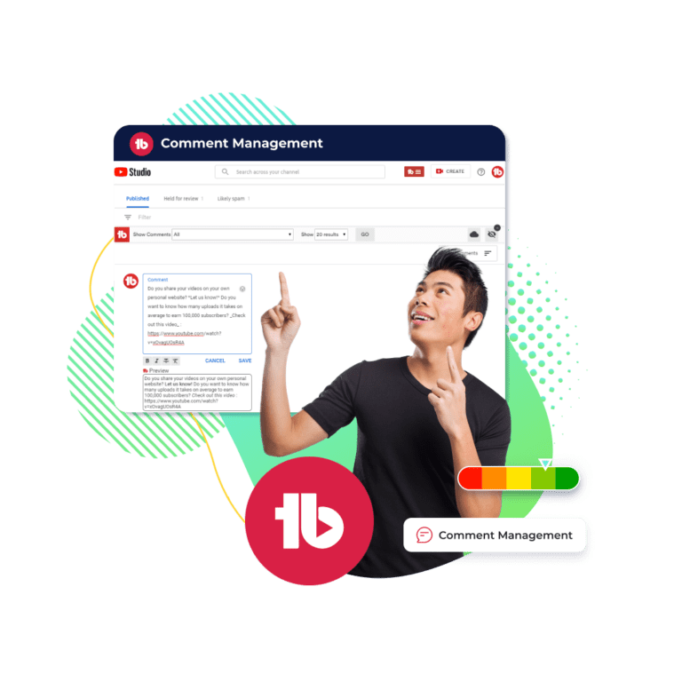 YouTube Comment Management Tool | TubeBuddy