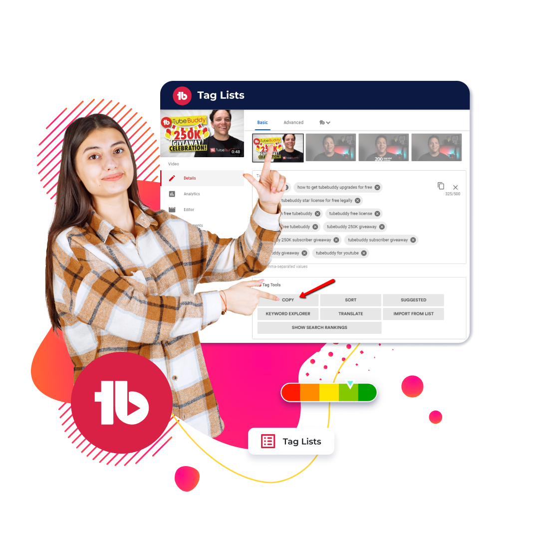 YouTube Tag Management Tool | Tag Generator | TubeBuddy